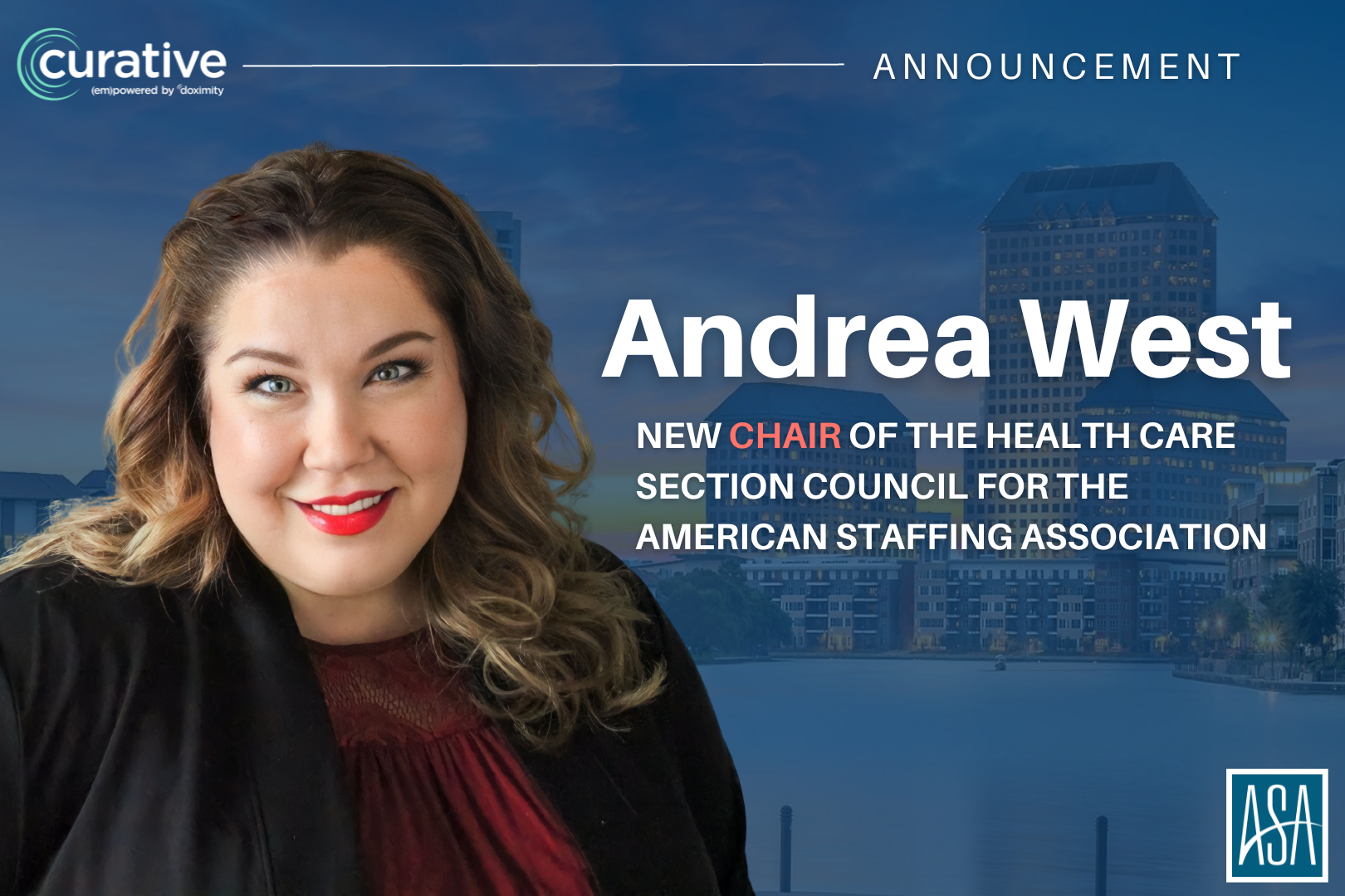 American Staffing Association Names Andrea West to National Leadership Role